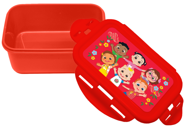 Buy Cocomelon – Rectangular Food Container – 600 ml in UAE | ToysUAE