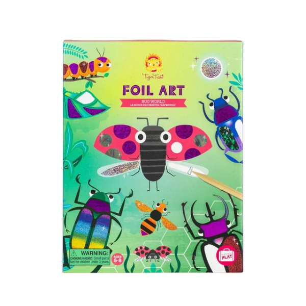 Buy Tiger Tribe - Foil Art Activity Set Bug World | ToysUAE