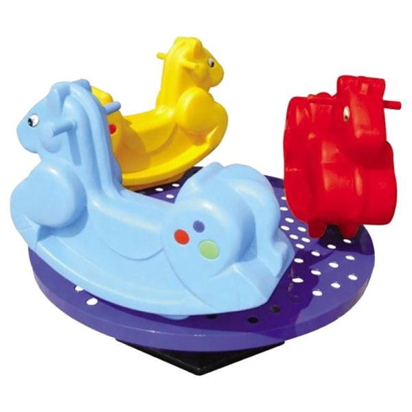 Gambol - Pony Musketeers Merry Go Round Metal Playset